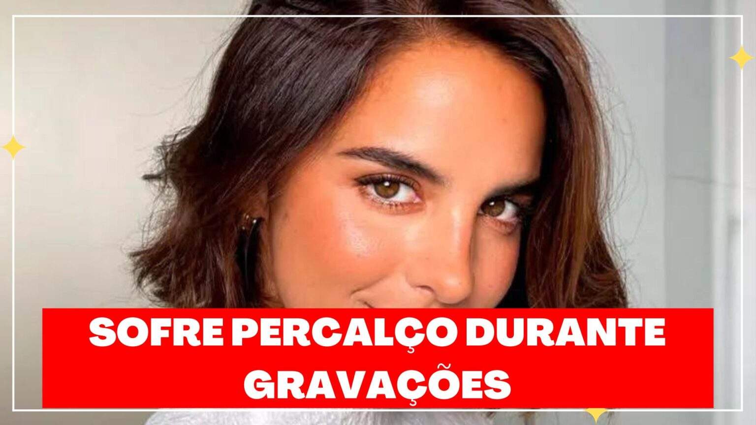 Sara Matos sofre acidente durante "cena arriscada" da novela da SIC ...