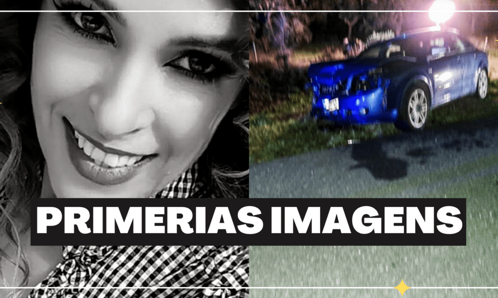 As primeiras imagens do trágico acidente da cantora algarvia Cláudia Isabel