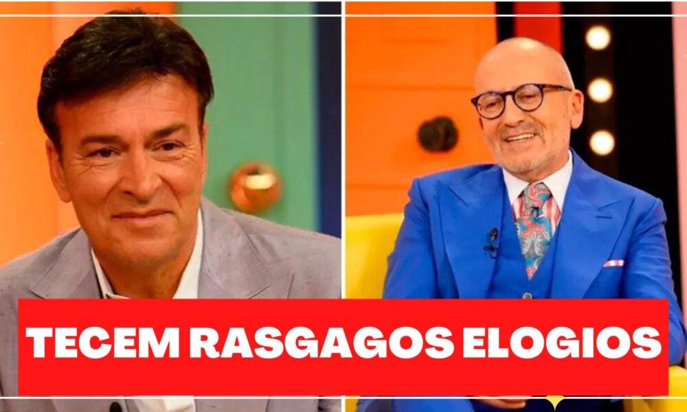 Tony Carreira elogia Manuel Luís Goucha e revela: Tony Carreira elogia Manuel Luís Goucha e revela: